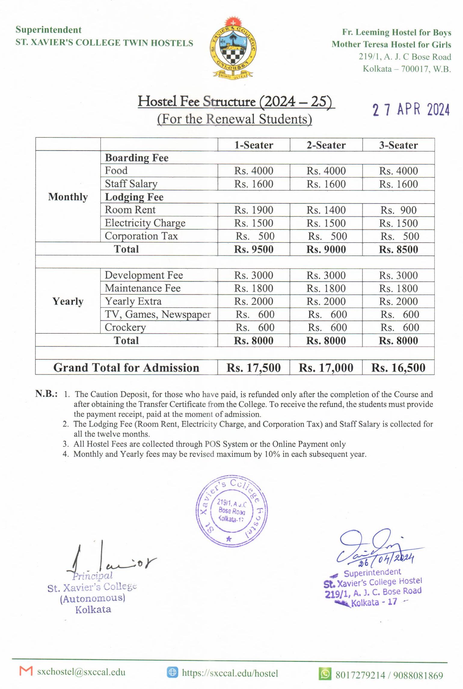 St. Xavier's College (Autonomous), Kolkata